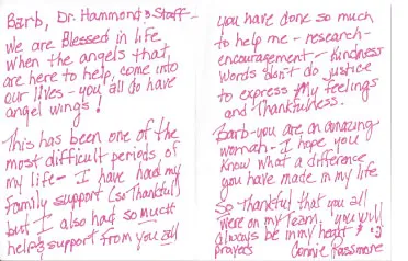 Comments from Patients Surprise AZ, Writtent Testimonials